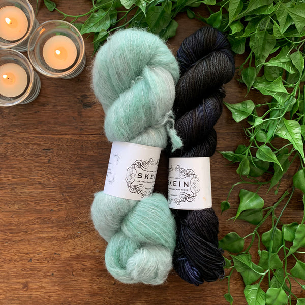 Solstice Kit - Arctic Blue & Tempest - Skein