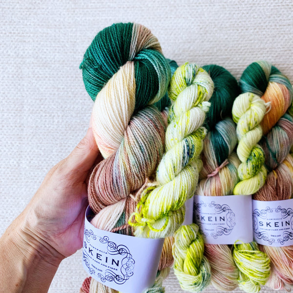 Matcha Bubble Tea with Lime - Sugar Rush Sock Kit - Skein
