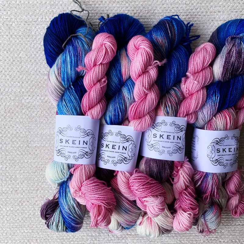 Skein Artisan Hand-Dyed Yarn and Fibre